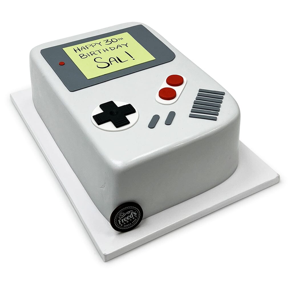 Gameboy Themed Birthday Cake – Freed's Bakery
