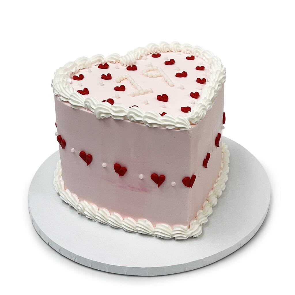 Valentine's Day Heart Shaped Cake – Freed's Bakery
