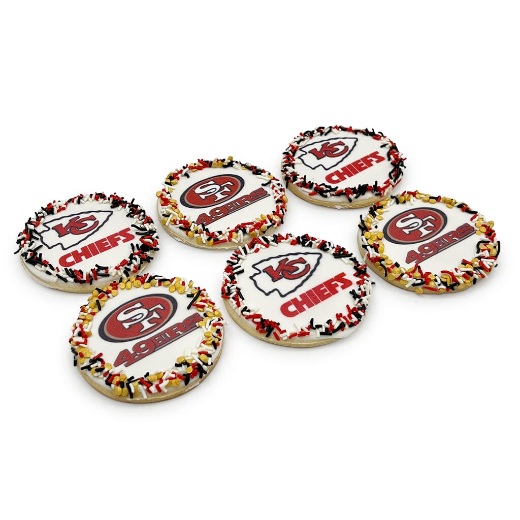 Superbowl Cookies | Chiefs Cookies | 49ers Cookies – Freed's Bakery