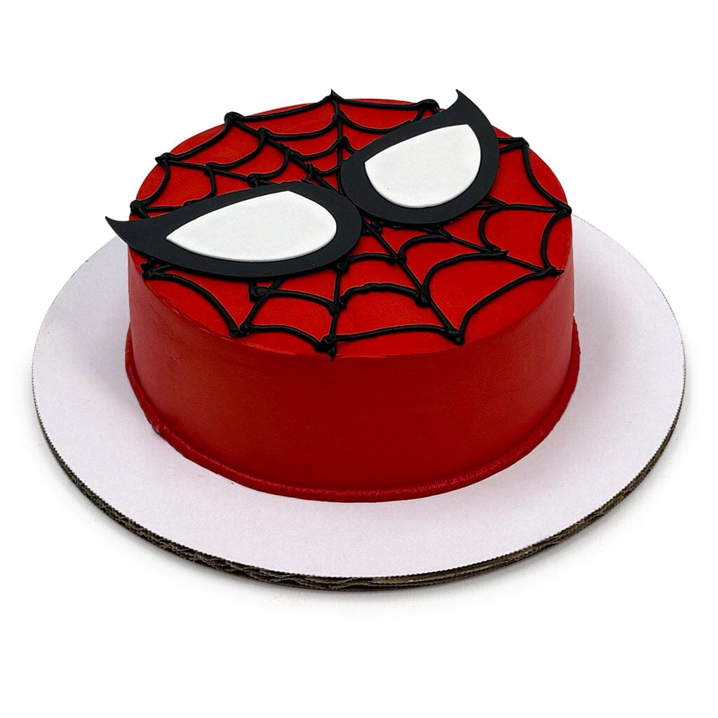 Spiderman Mask Birthday Cake | Kids Marvel Birthday Cake – Freed's Bakery