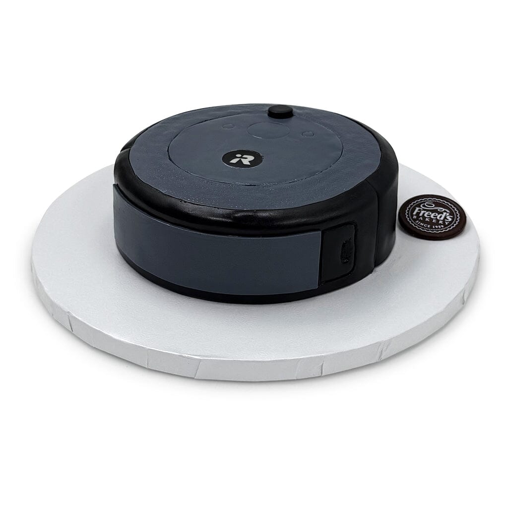 Funny Roomba Birthday Cake | Housewarming Celebration Cake – Freed's Bakery