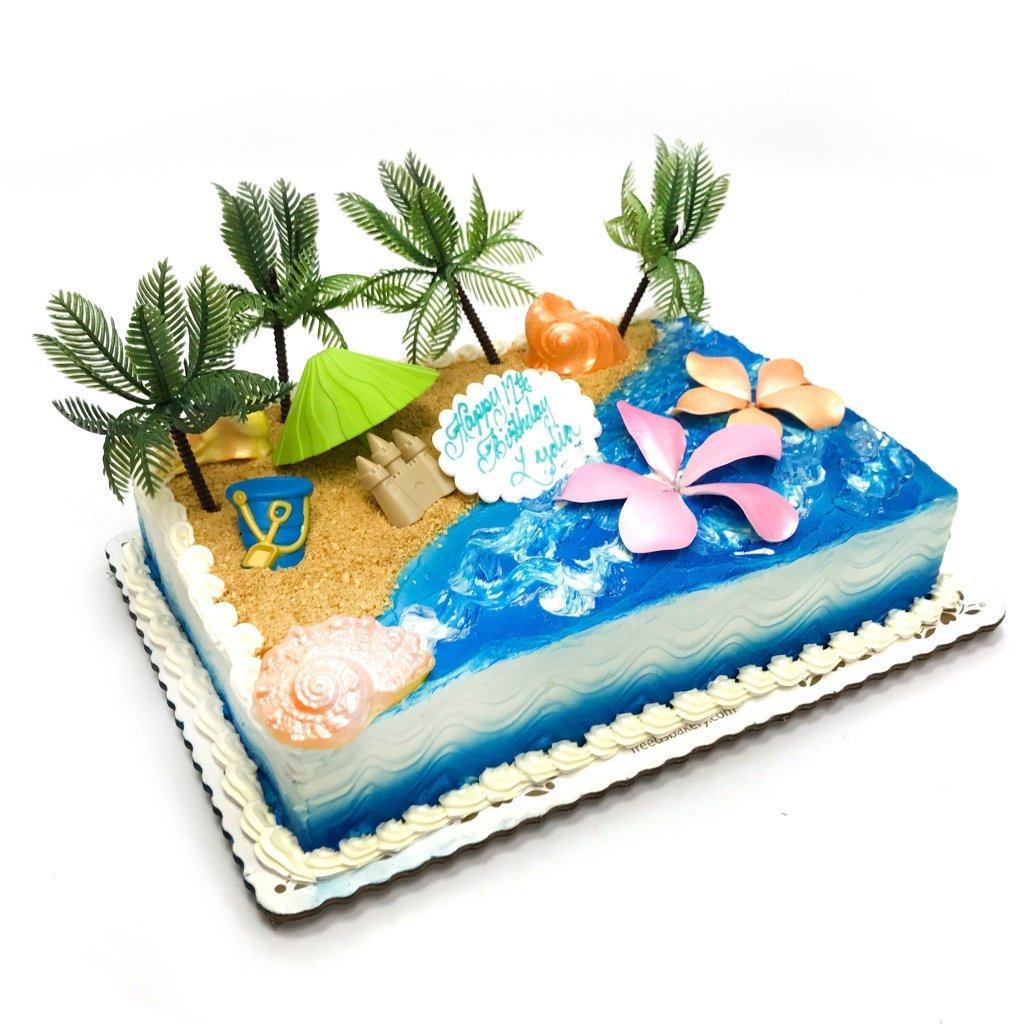 Beach Themed Cake – Freed's Bakery