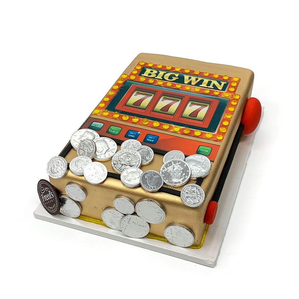 Slot Machine Cake | Las Vegas Casino Cake – Freed's Bakery